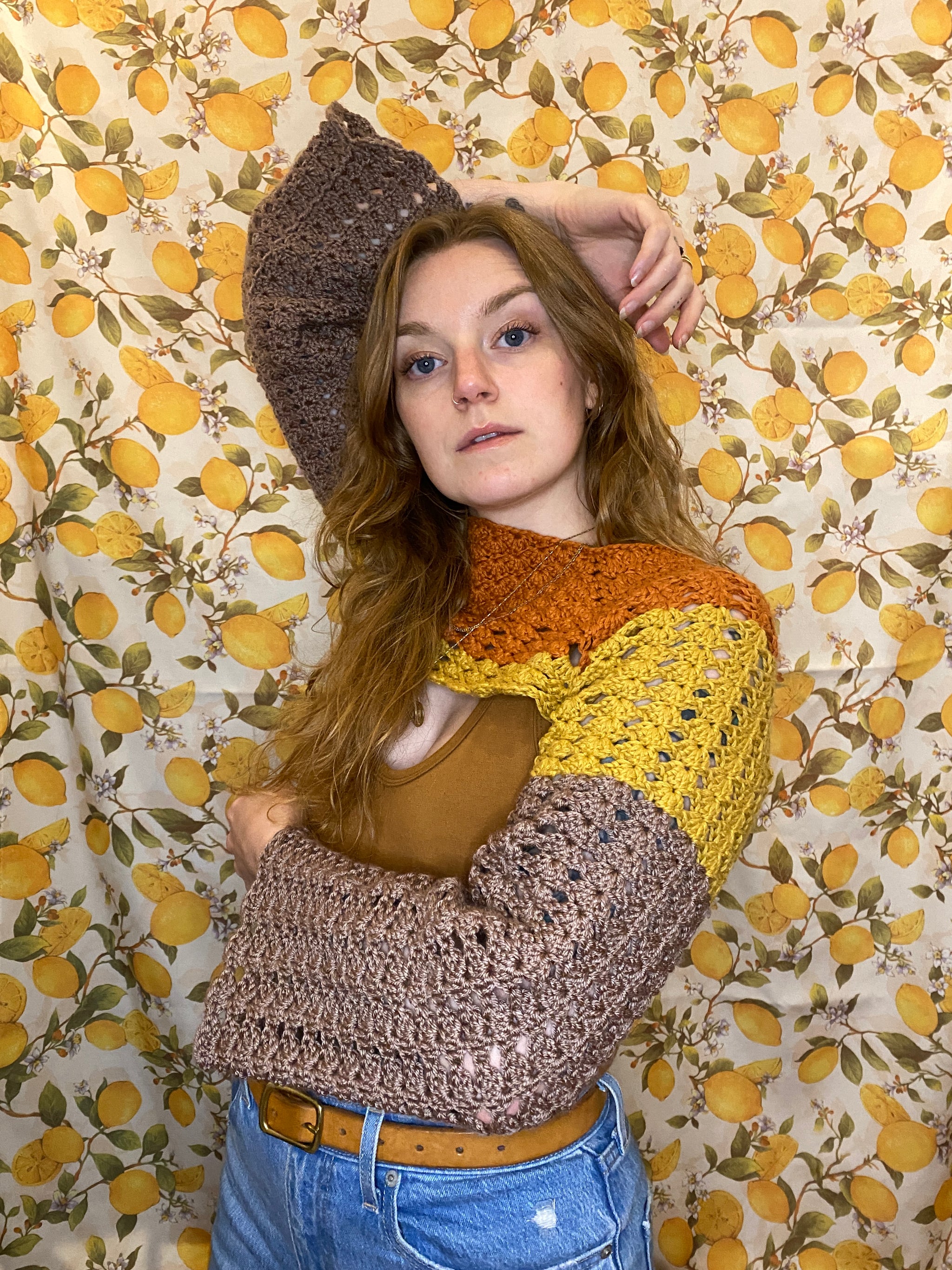Sleevie Nicks Top Crochet Pattern - Digital Download – Lemon Ephemera